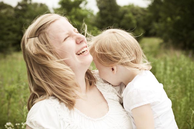 Carefree Laughter: a daily multivitamin | 5 Minutes for Parenting